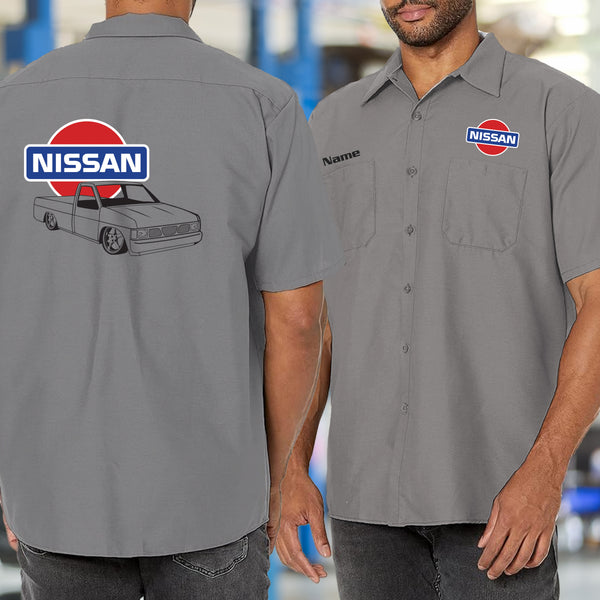 Nissan Hardbody Logo Mechanic's Shirt – Modified racewear