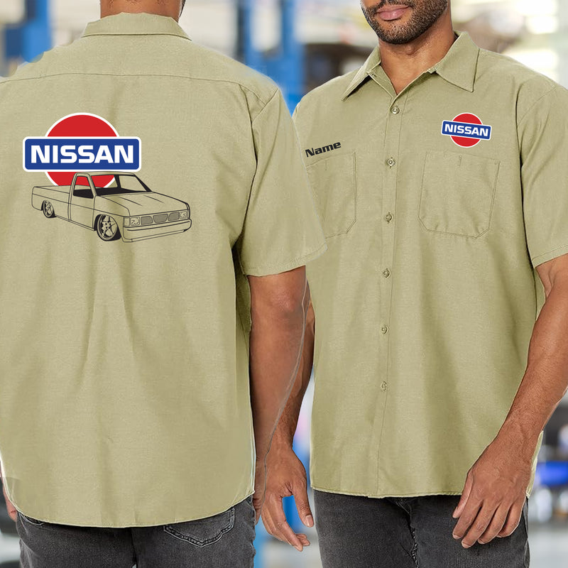 Nissan Hardbody Logo Mechanic's Shirt – Modified racewear